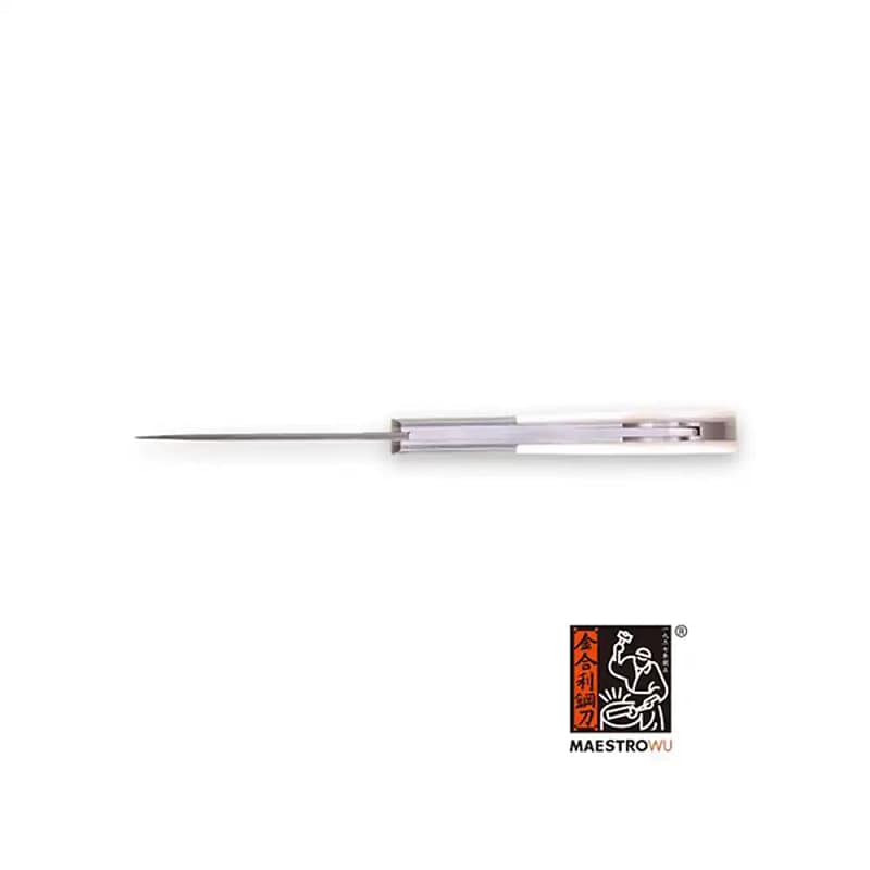 Maestro Wu Japanese Pocket folding knife Dragon pattern white