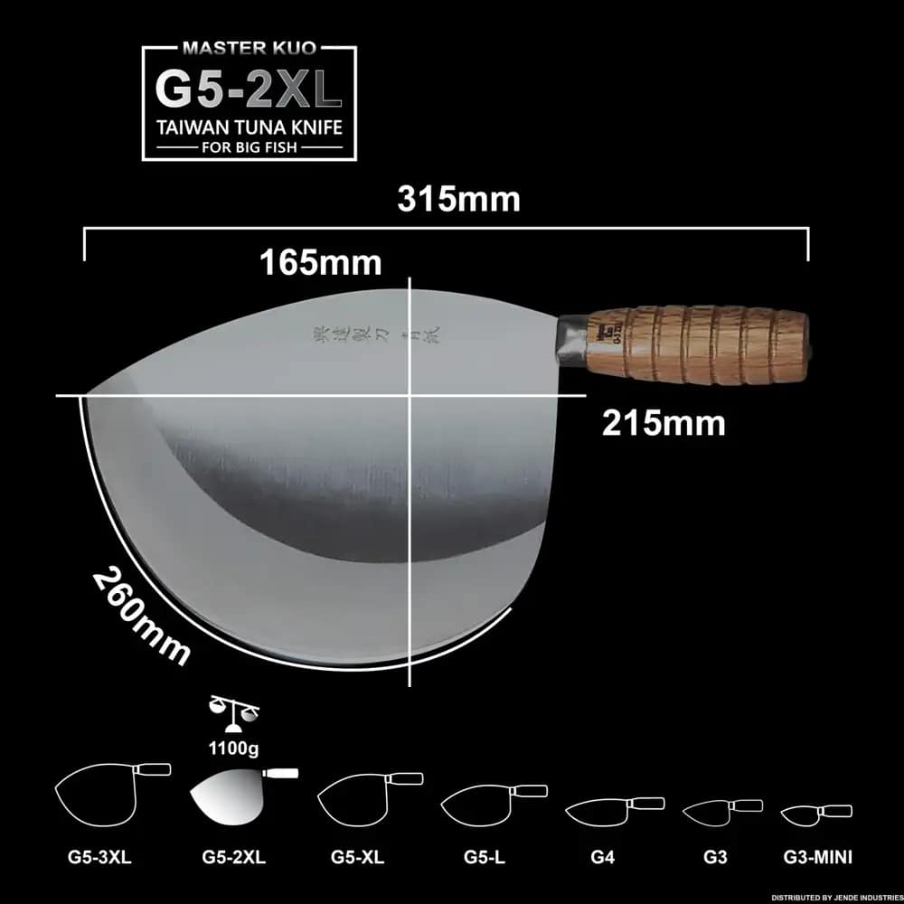 Big fish knife G5 2XL Taiwan Tuna Knife | Jende Industries
