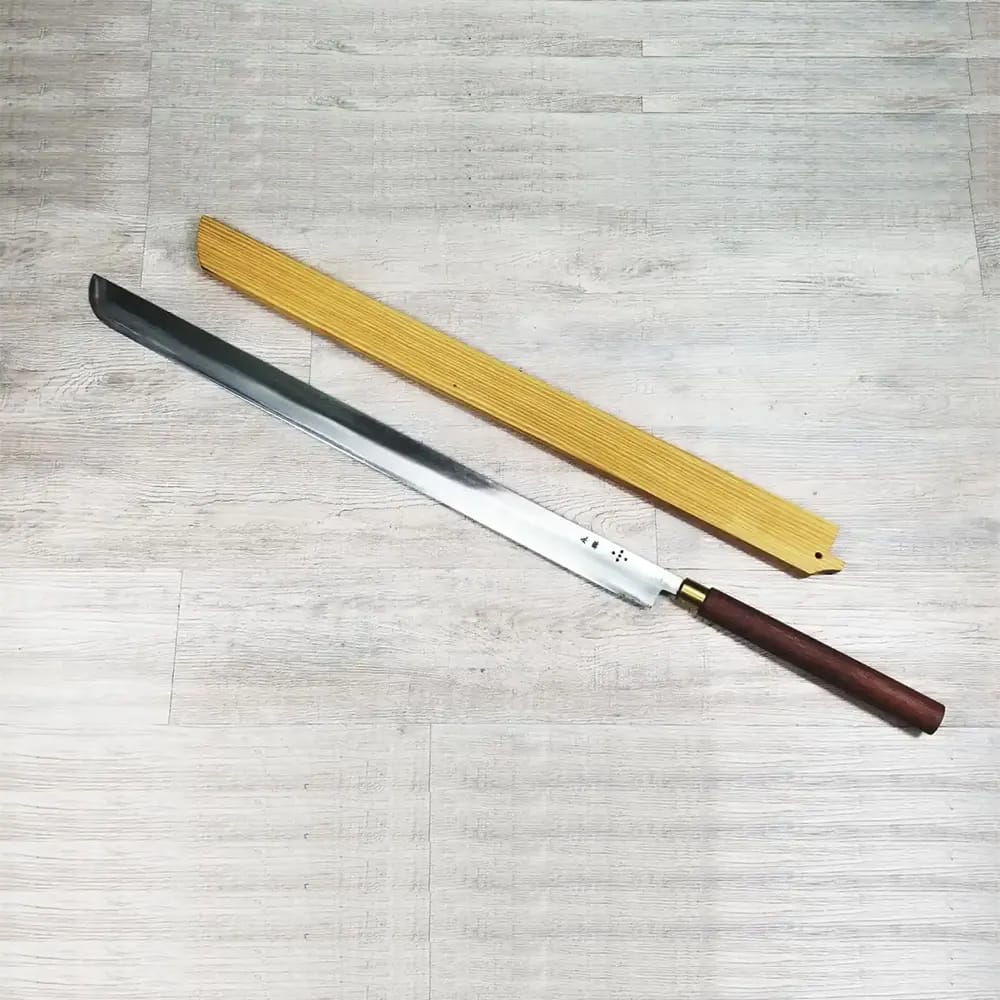 Custom Forged Taiwan Tuna Sword - Long Tuna Knife