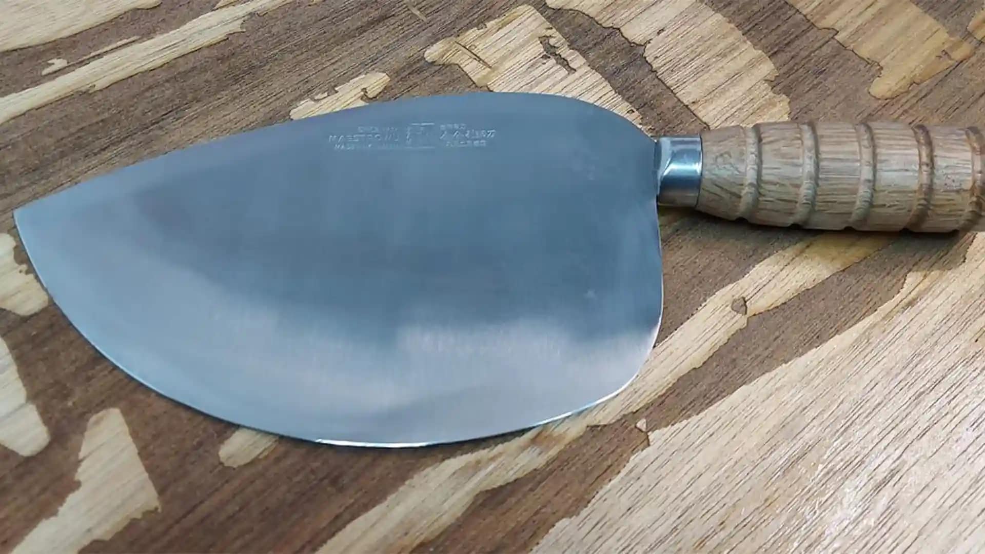 Sharpening Maestro Wu G5 Large Fish Knife on the Jende JIGS