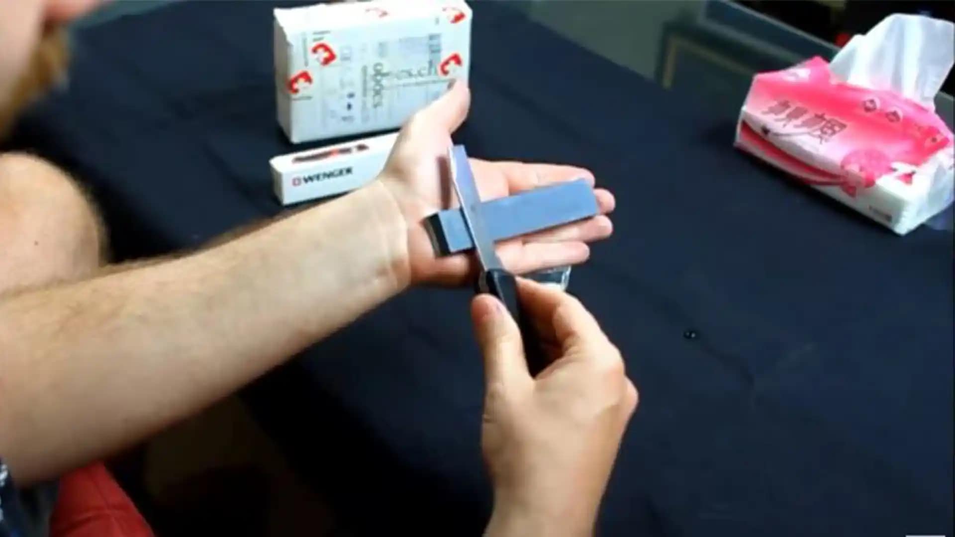 Oboes.ch Reed Knife, Shapton Pro Travel Sharpening Stone