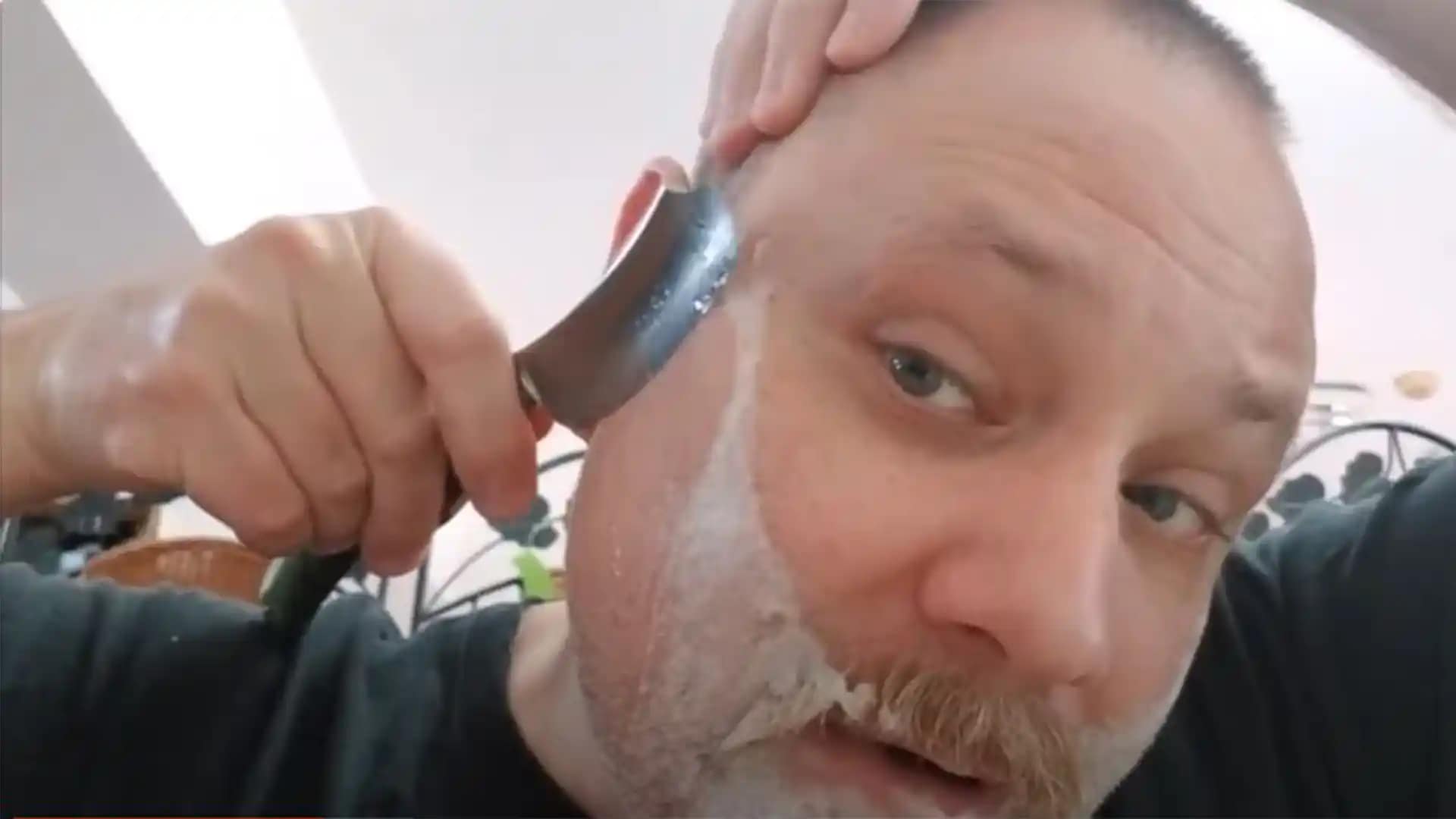 Martinez Monster Straight Razor Reveal and Test Shave