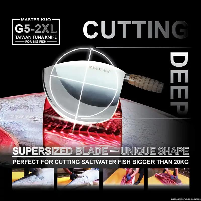 Big fish knife G5 2XL Taiwan Tuna Knife | Jende Industries