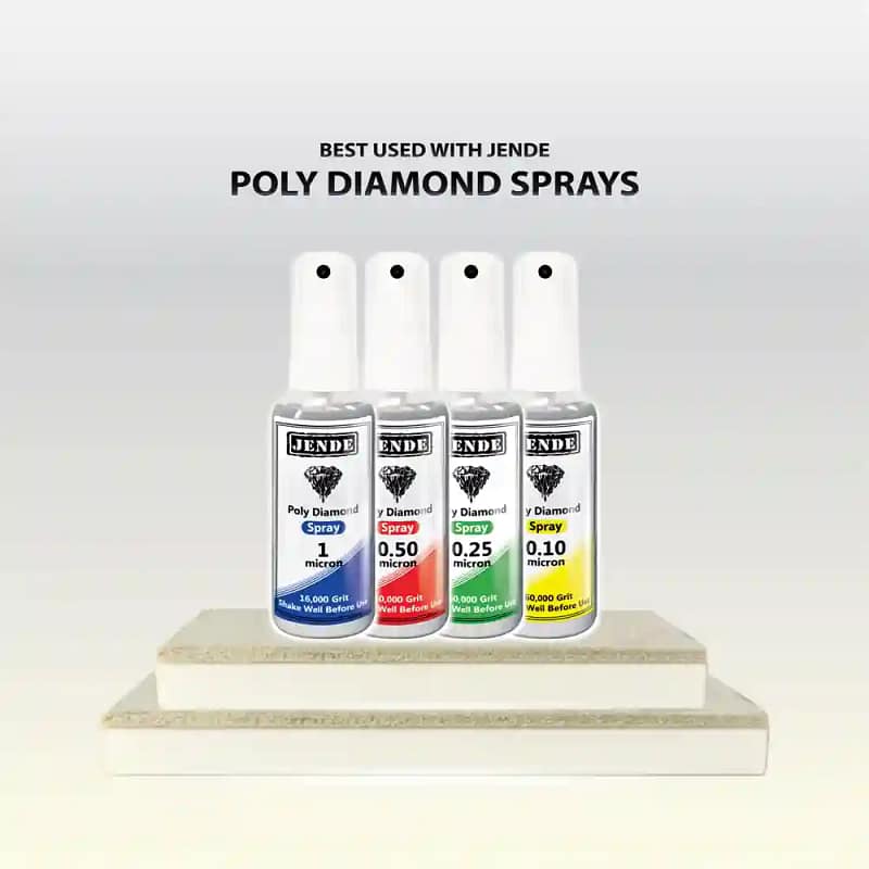 2×6 inch Jende Hard Felt Bench Strop - Razor Strop