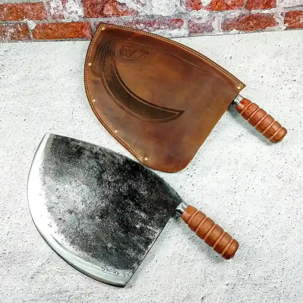 Custom Forged Taiwan Tuna Knife - Worlds sharpest Knife