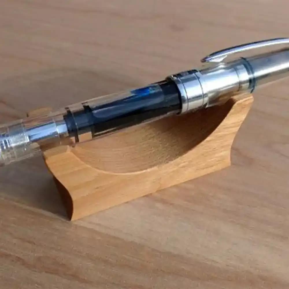 Hickory Horizontal Pen Stand - DB WoodTech