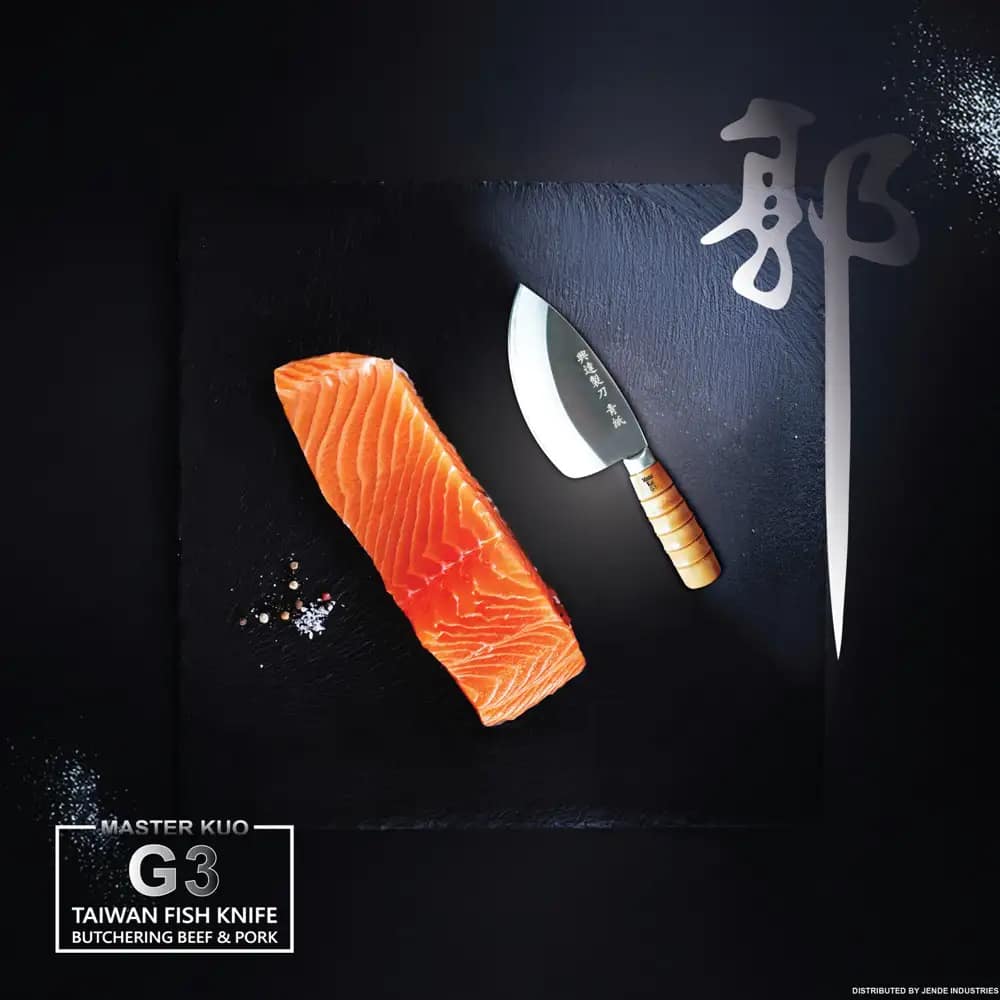 Small Butchering, Asian Fish & Taiwan Tuna Knife | Jende Industries