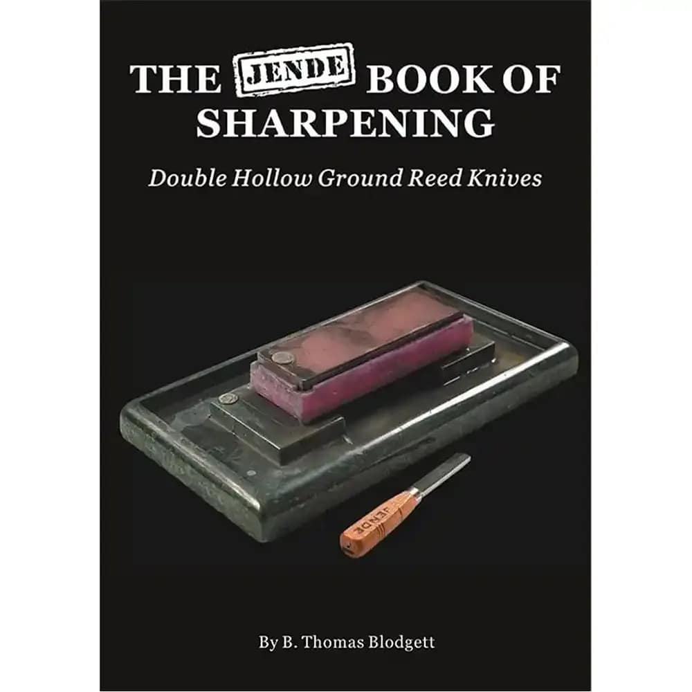 The Jende Book of Sharpening Double Hollow Ground Reed Knives