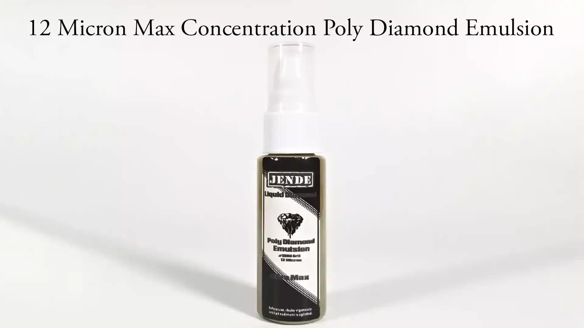 12 Micron Max Concentration Poly Diamond Emulsion vs. chip in 52-100 ...