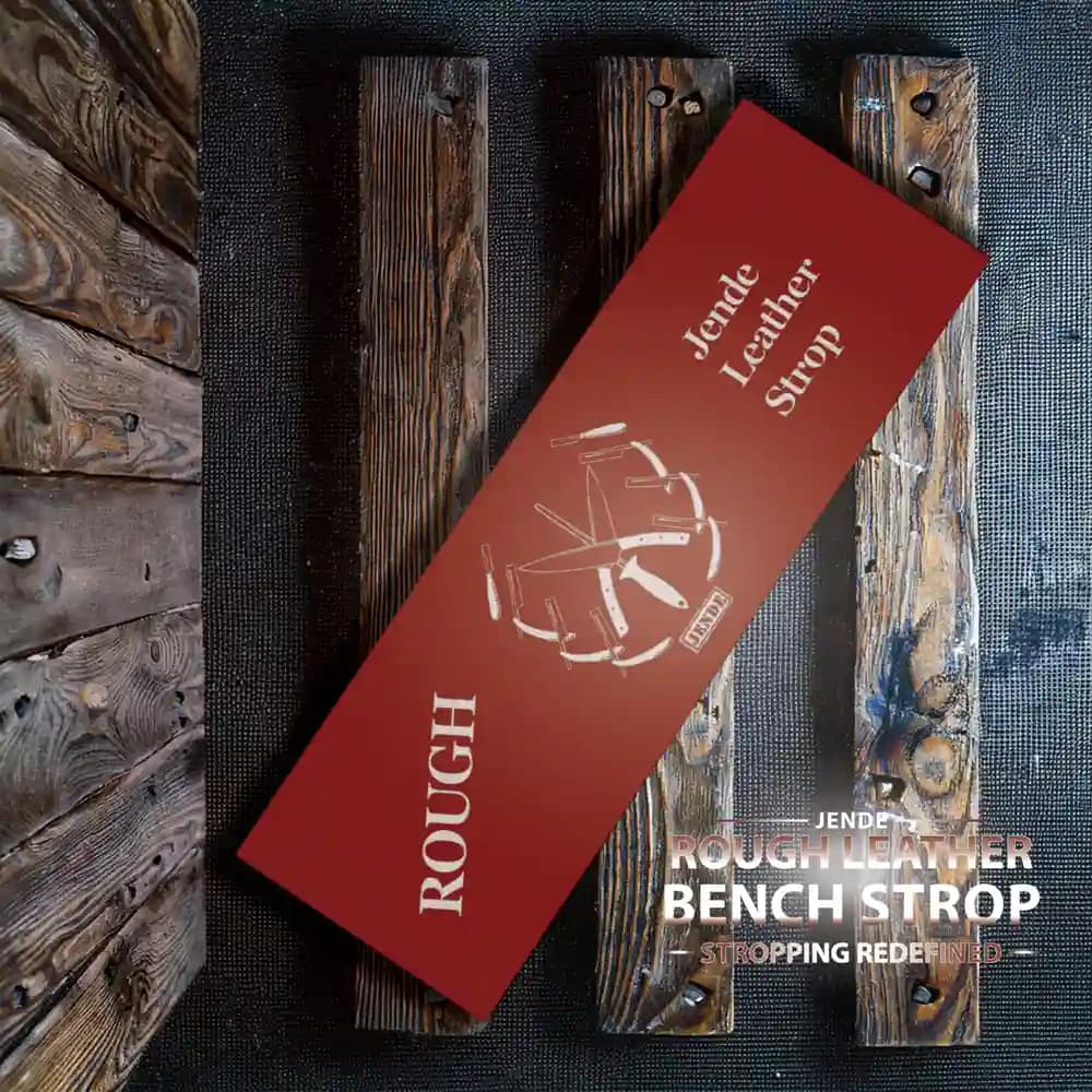 Rough Leather Knife Strop - Jende Industries