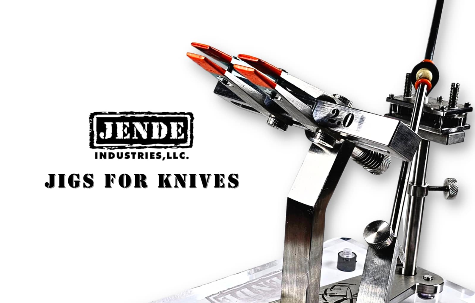JIGS for Knives - Jende Industries Guided Knife Sharpener