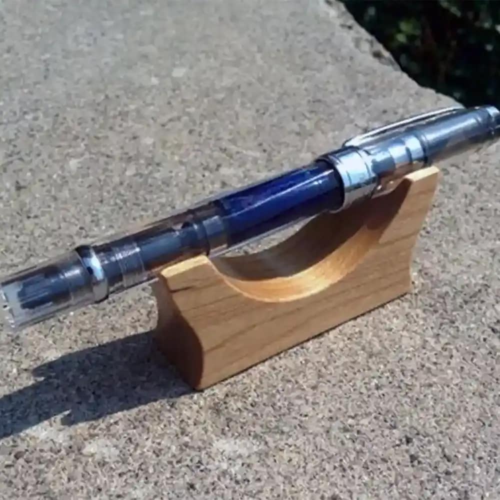 Cherry Horizontal Pen Stand - DB WoodTech