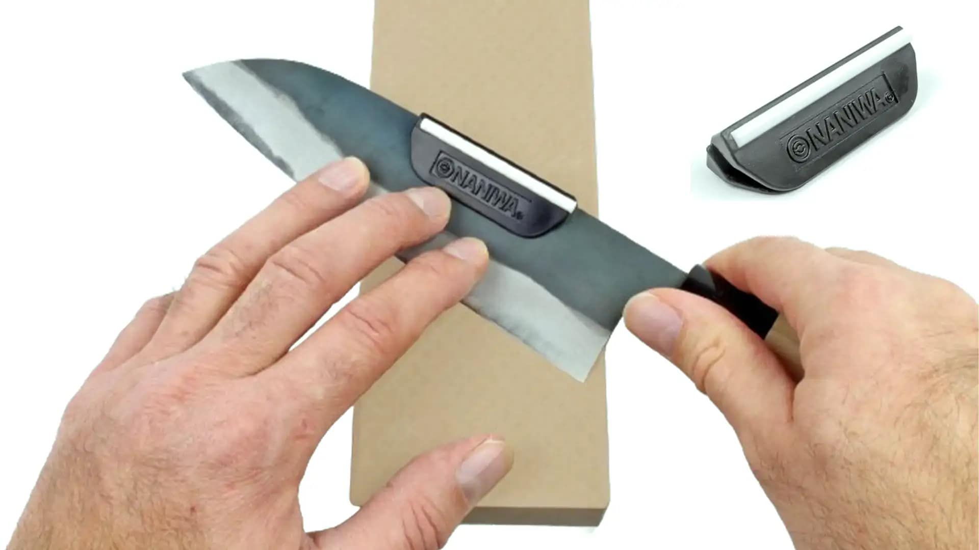 Using the Naniwa Japanese Sharpening Guide | Jende Industries